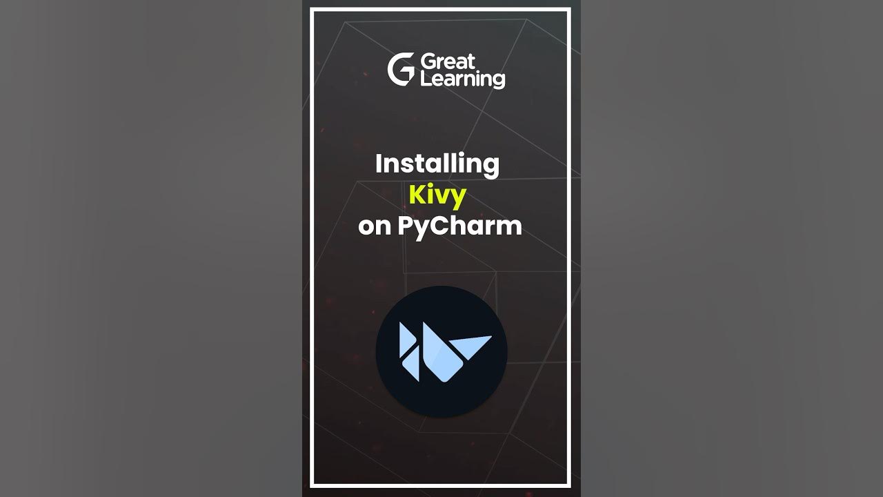 How to install Kivy in Pycharm #kivy #pycharm - YouTube