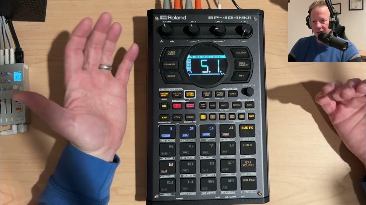 SP404 mk2 - Recording on Subsections of a Pattern - YouTube