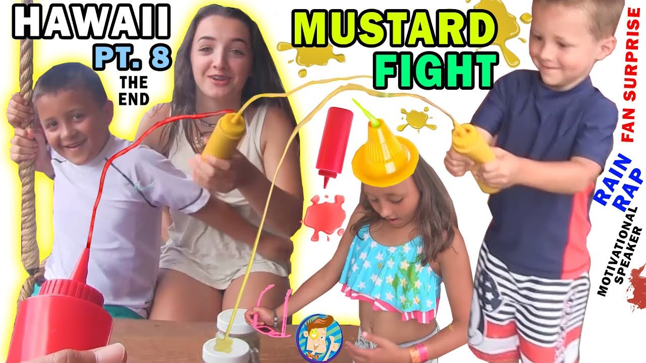 Mustard Fight in Hawaii w/ Pep Talk, Rap and Fan Surprise (FUNnel ...