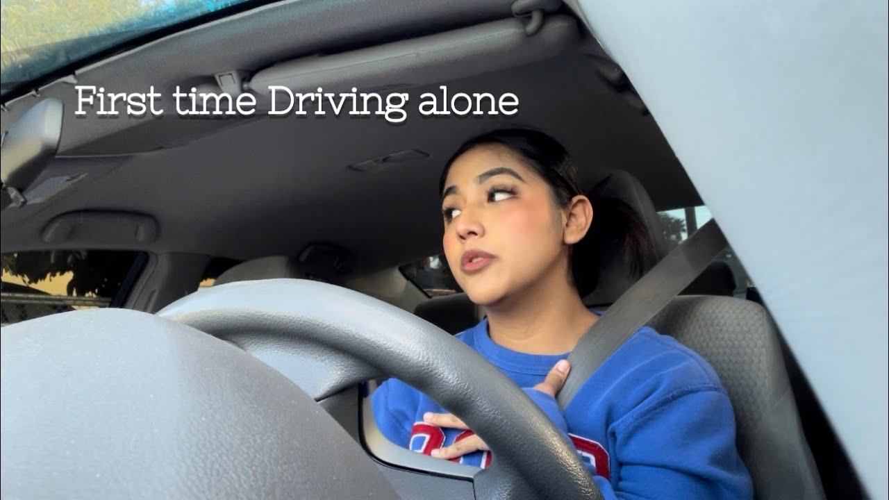 Driving alone for the first time + Songs I want to put yall on - YouTube