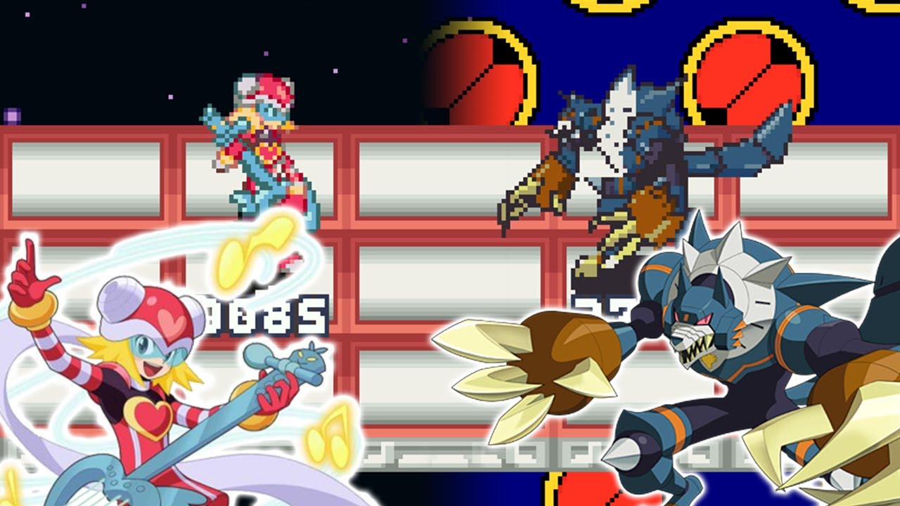 MMBN6 BA Starforce Patch Beta - VS Harp Note IF & Wolf Woods R ...