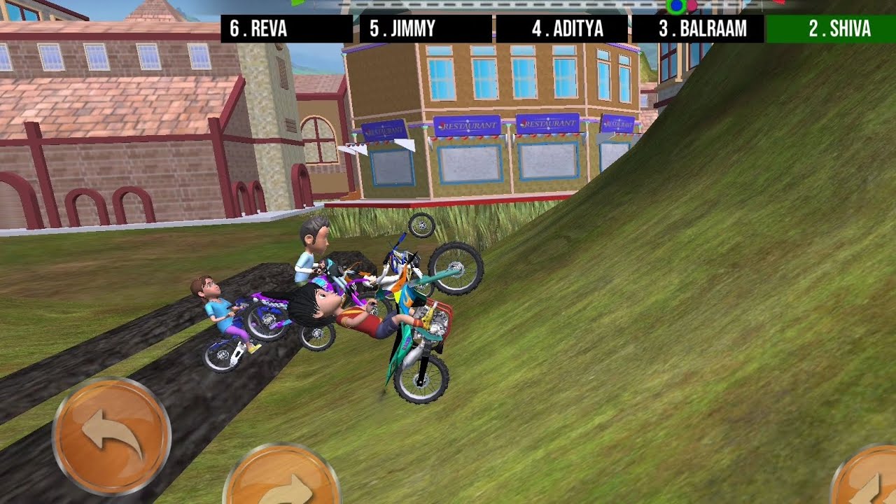 Shiva new episode shiva moto superbike game shiva cycle race - YouTube