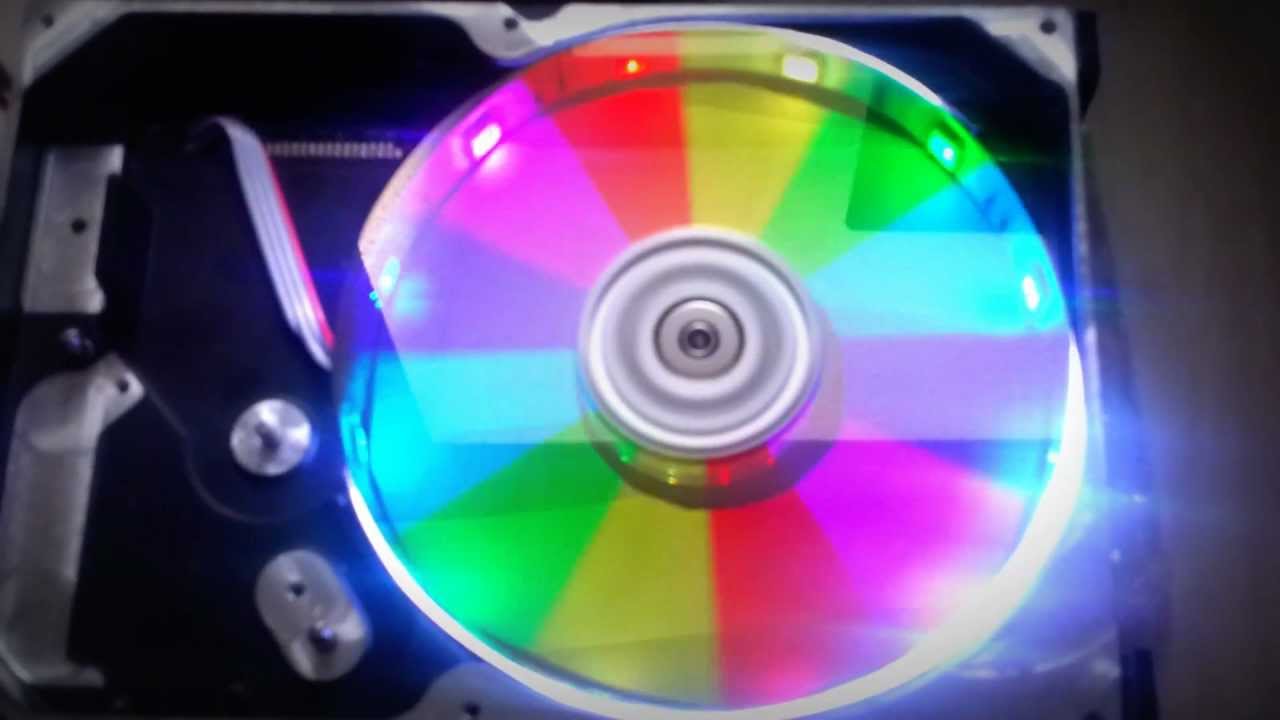 HDD Clock | dsPIC33 | 120Hz | Full Color RGB LED Strip - YouTube