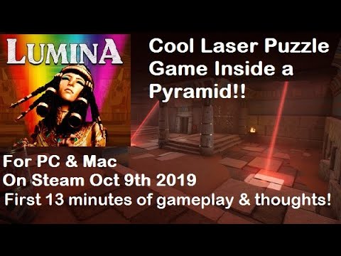 Lumina Review: A Cool Laser Puzzle Game Inside a Pyramid for PC & Mac ...