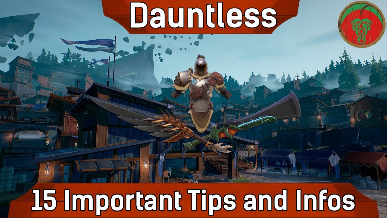 Dauntless | 15 Important Beginner Tips and Infos [OUTDATED] - YouTube