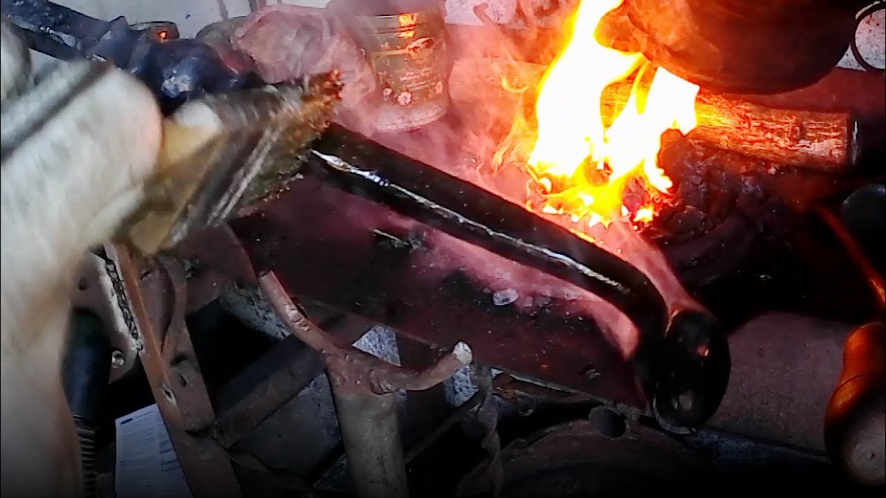 como hacer el PAVONADO al aceite - YouTube