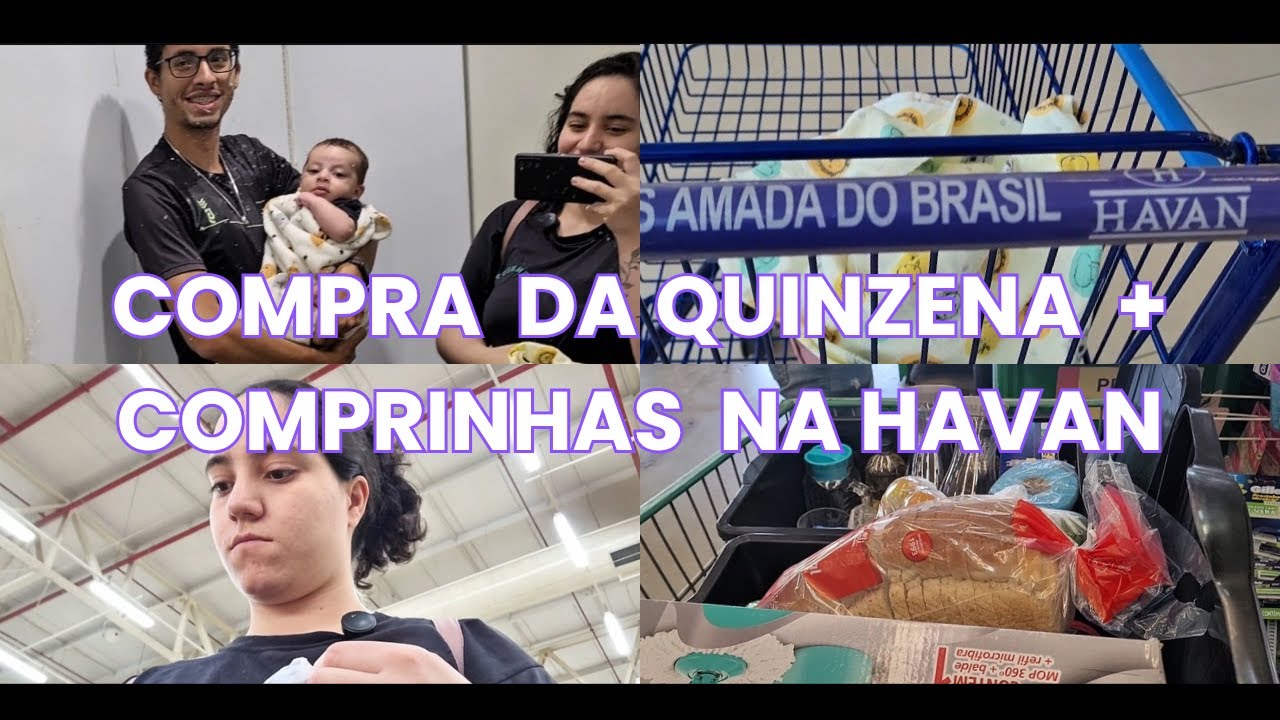 FOMOS NO SUPERMERCADO E PASSAMOS NA HAVAN TAMBÉM – MOSTREI TUDO! - YouTube