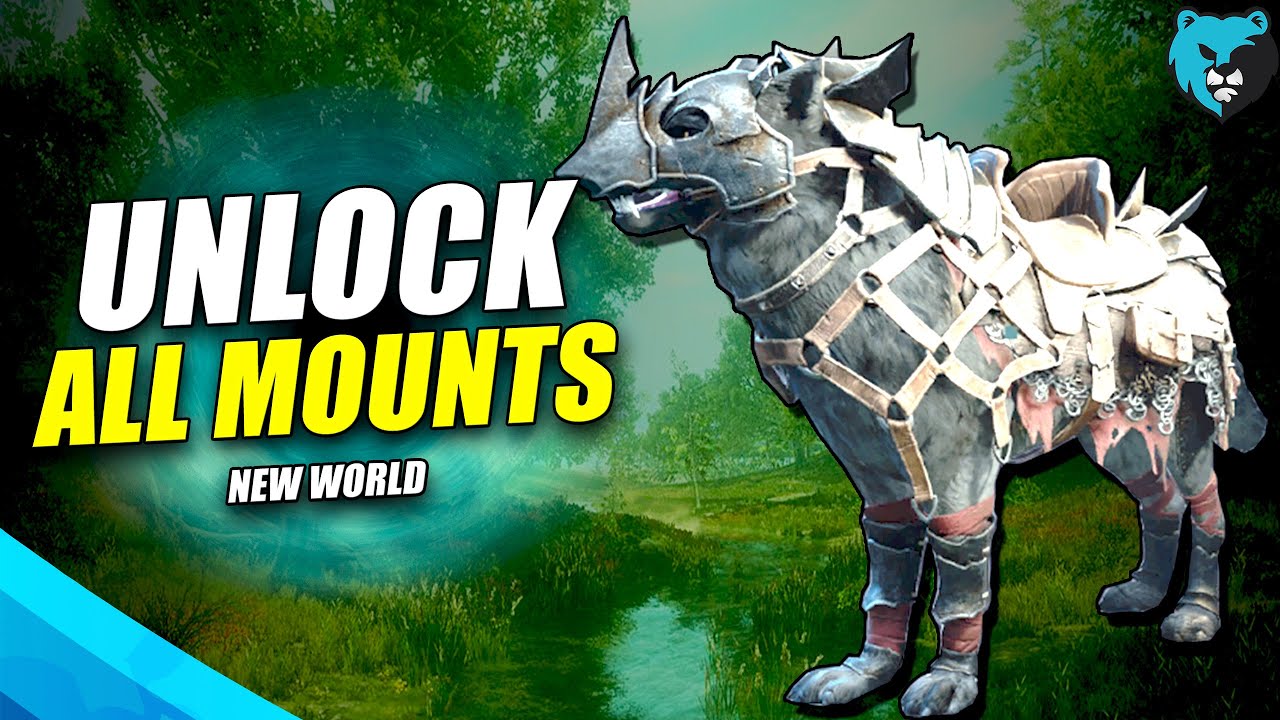 Unlocking Riding & Horse, Wolf, and Lion Mounts in New World - YouTube