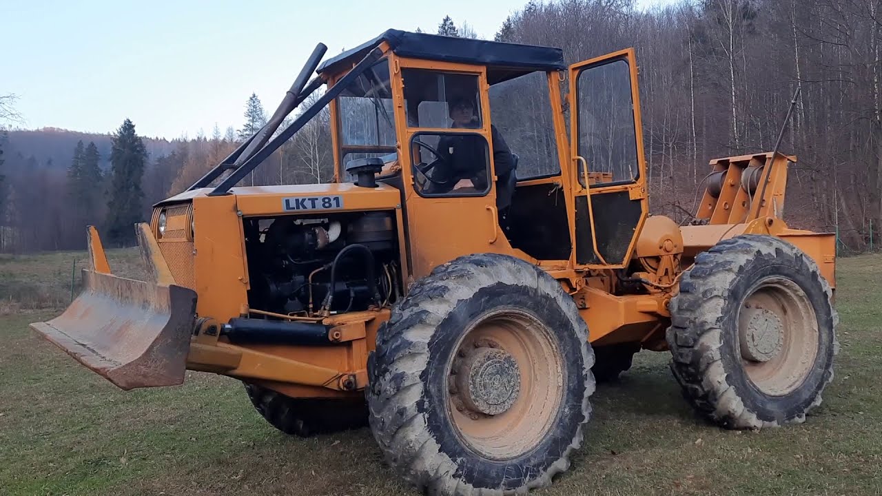Skidder LKT 81 Turbo - YouTube