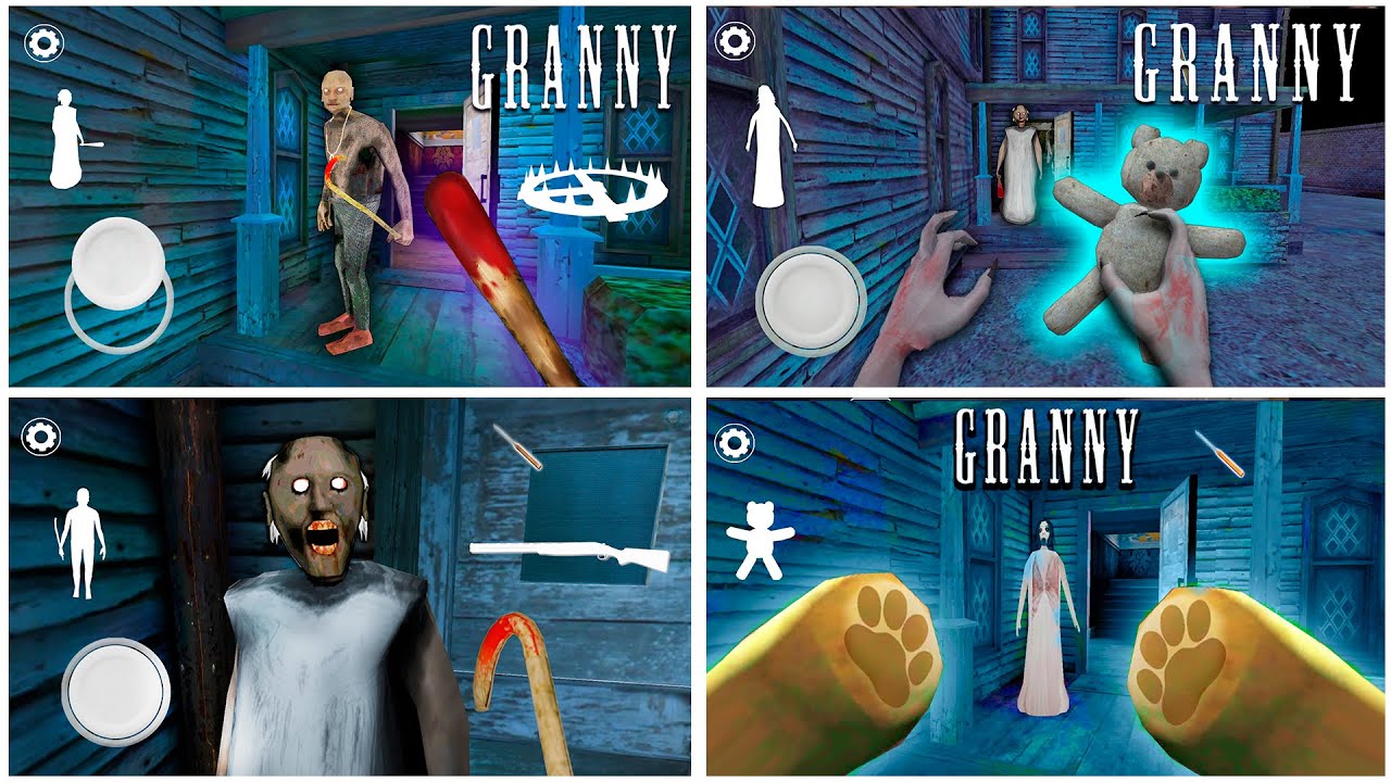 How to play as main characters in Granny 3! Scary moments at granny's ...