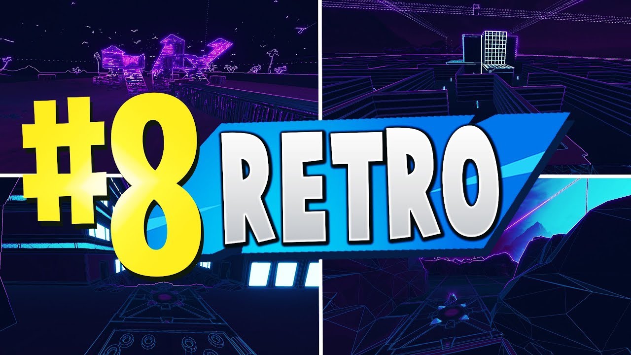 TOP 8 BEST RETRO Creative Maps In Fortnite | Fortnite Retro Map CODES ...