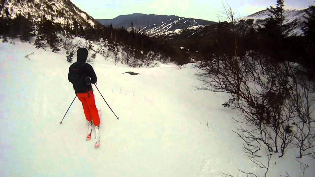 Tuckerman Ravine Right Gully 3-12-2015 - YouTube