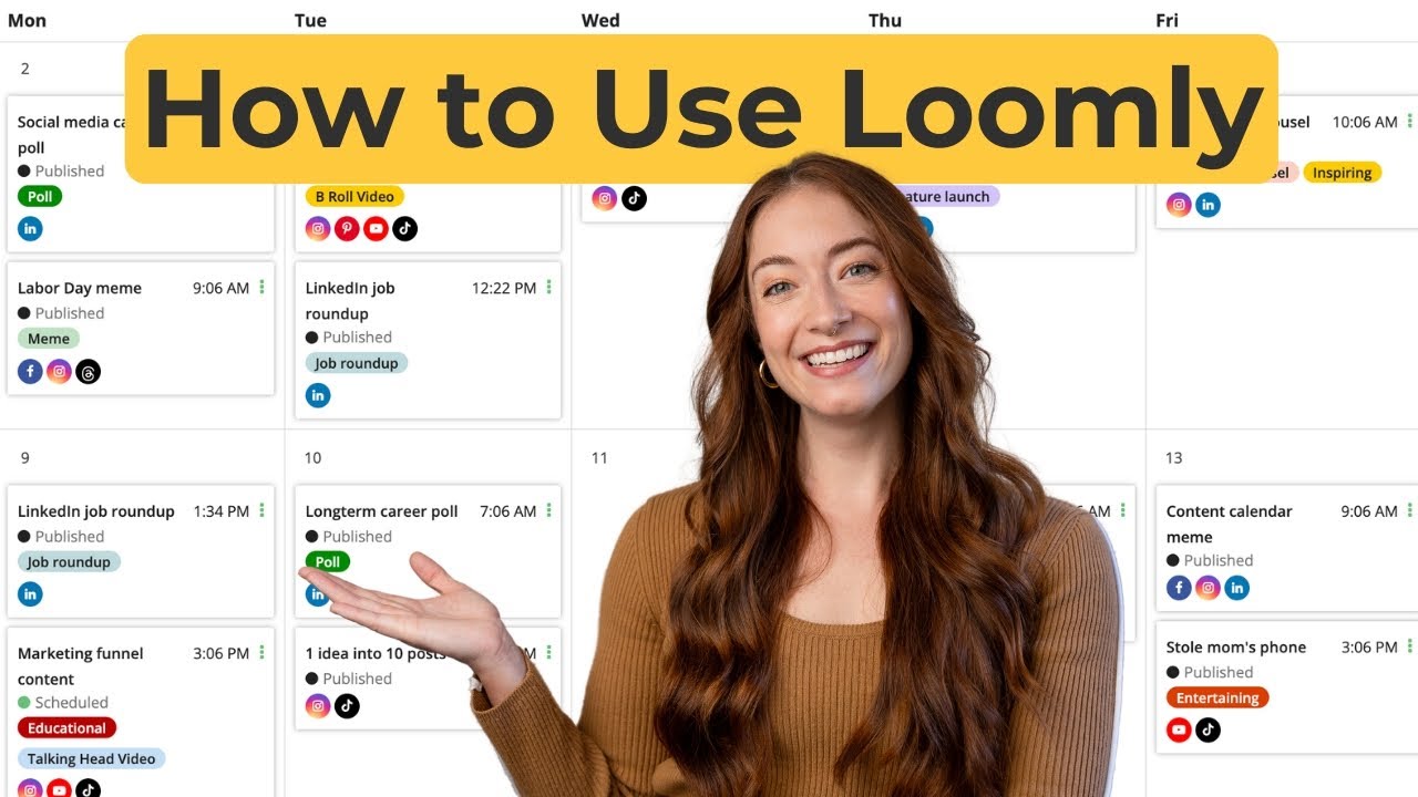 Loomly Tutorial | Learn how to use Loomly (in 5 minutes) - YouTube
