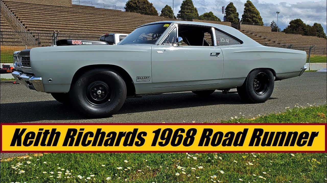 1968 Plymouth Road Runner Drag Car 505 Wedge Motor - YouTube