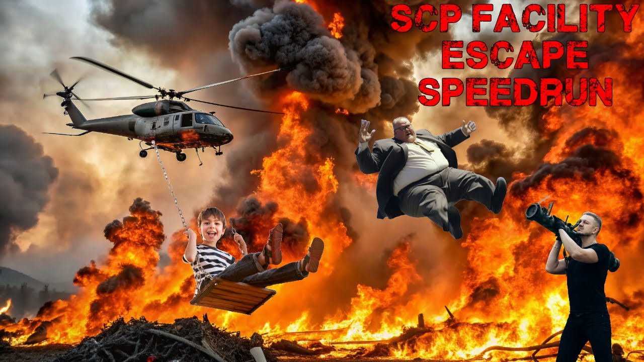SCP Speedrun: Helicopter Escape! - YouTube