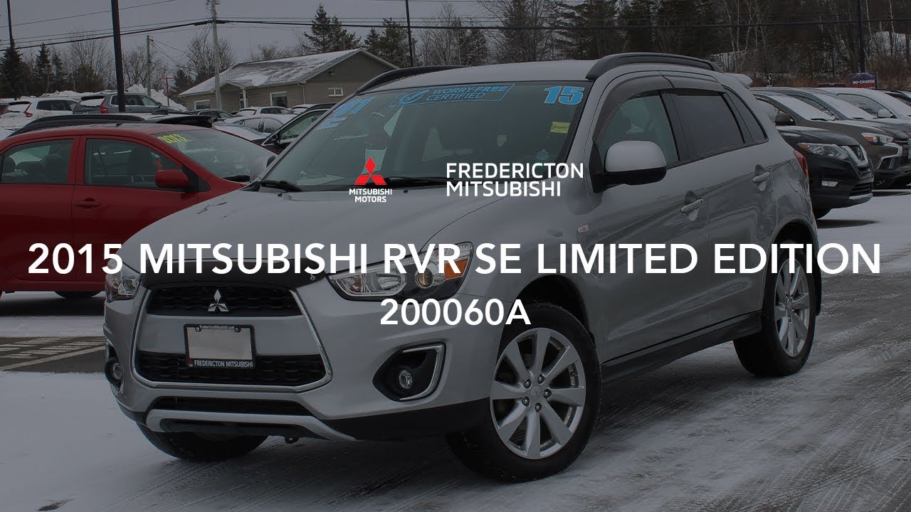 2015 MITSUBISHI RVR SE LIMITED EDITION - 200060A - YouTube