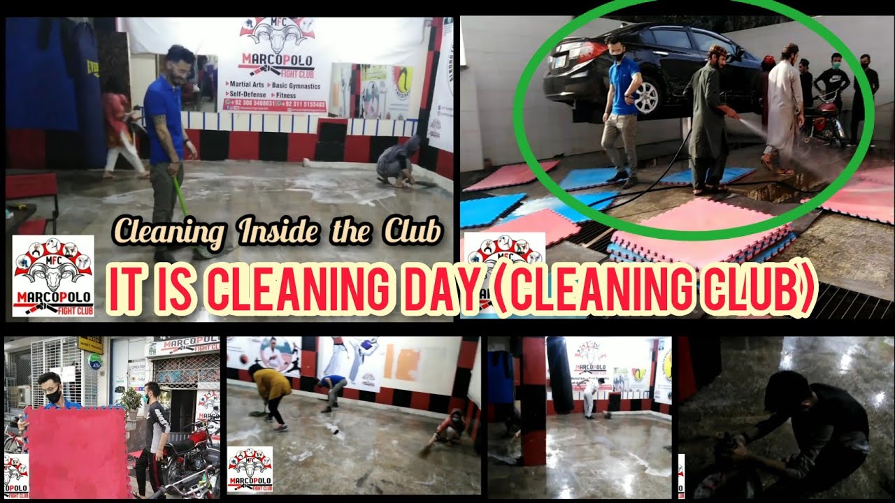 It is Cleaning Time | Cleaning Day | Cleaning Club | Team MFC - YouTube