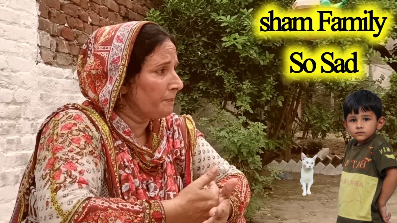 Sham Family So Sad🐈 | Sham Ki Routine Aloo Chicken | Village Sham - YouTube