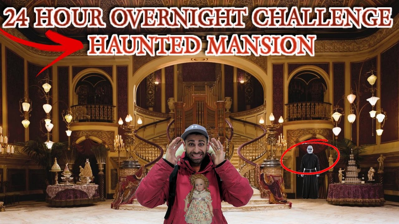 (GHOST COMMUNICATION) SPOOKY 24 HOUR OVERNIGHT CHALLENGE IN A HAUNTED ...