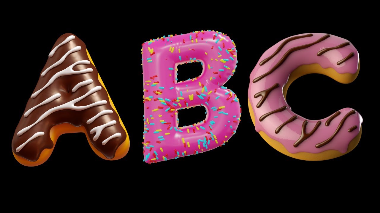 Glazed Donut ABC Song | Yummy Alphabet Fun for Kids | Donut Themed ...