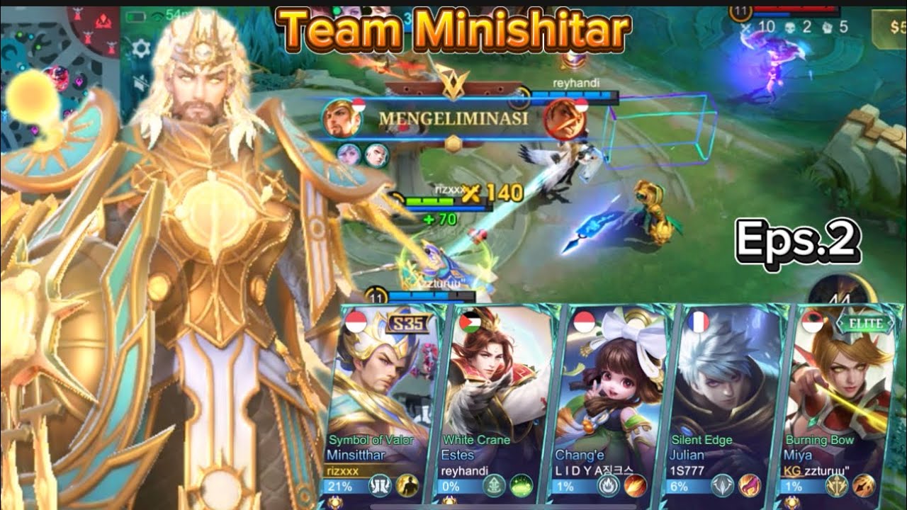 MOBILE LEGENDS | TEAM FIGHTERS MINISHITAR (Eps:2) MLBB - YouTube