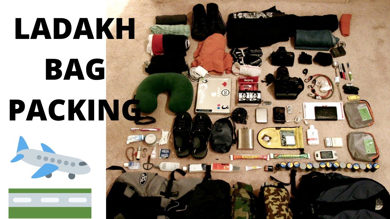 Things to carry for Ladakh trip (Ladakh Bag Packing) - YouTube