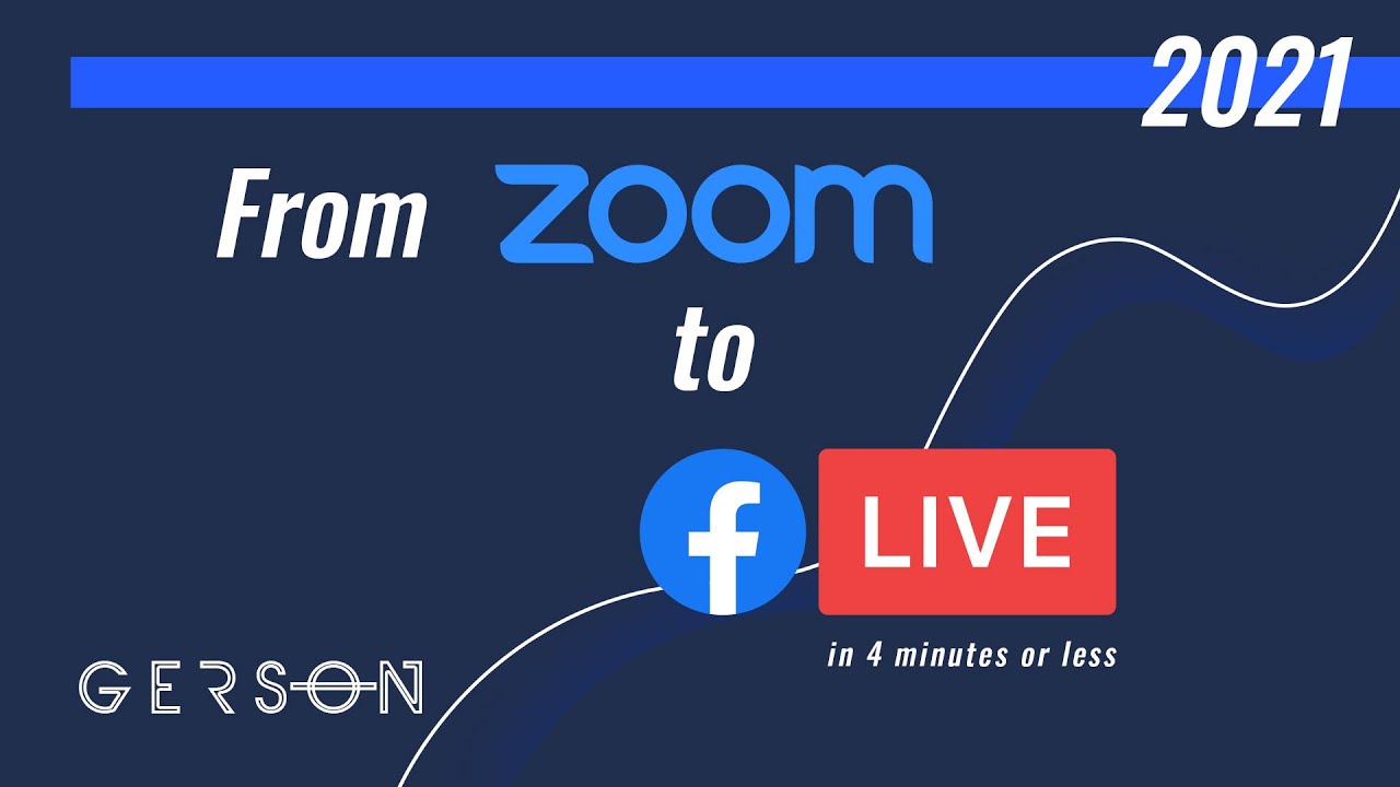 How to Schedule a Live Streaming with Zoom to your Facebook Page in ...