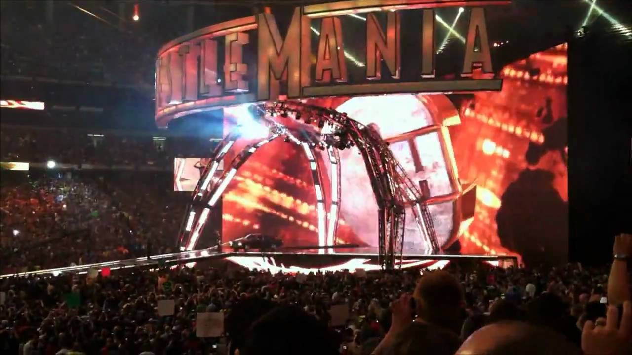 Wrestlemania 27 World Heavyweight Championship Entrances LIVE - YouTube