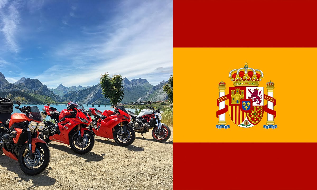 Motorcycle Tour of Spain Part 2 - Arrival in Spain and the Road to ...