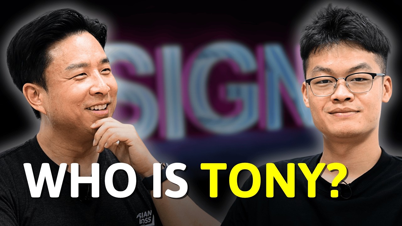 We Interviewed The Most Viral Man in China (Tony LC Sign) - YouTube