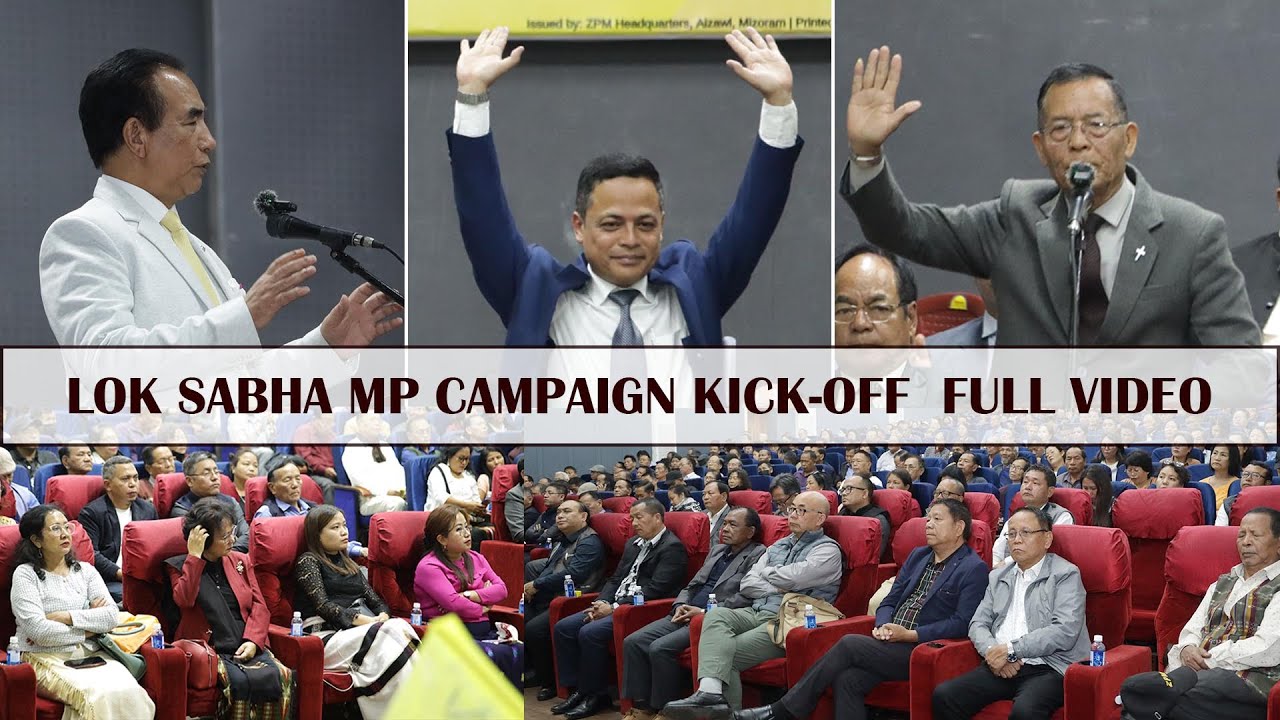ZPM LOK SABHA MP CAMPAIGN KICK-OFF PROGRAMME || FULL VIDEO (1st April ...