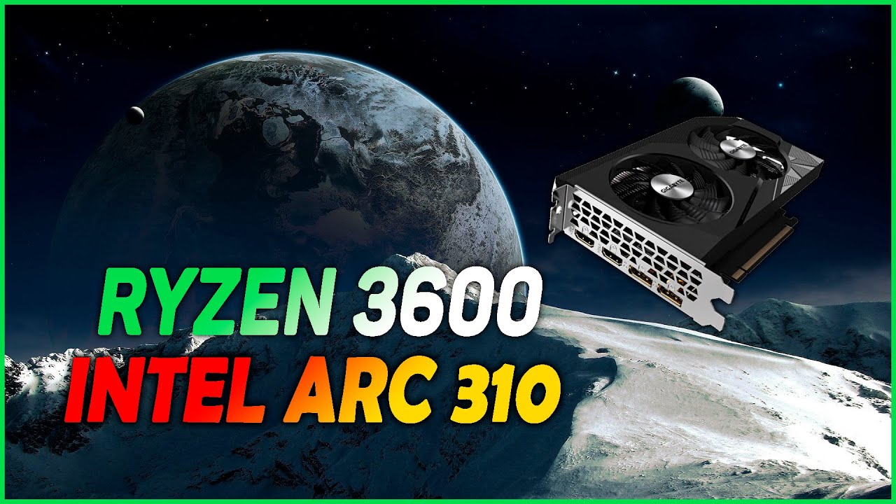 Видеокарта Intel ARC 310 | Тестирование в играх (BENCHMARK) - YouTube