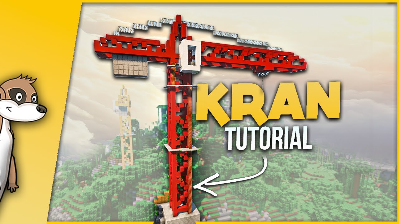 Minecraft Kran Einfach Bauen In Nur 5 Minuten? (Tutorial Deutsch) - YouTube