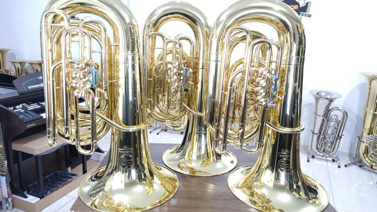 Tubas HS MUSICAL Família TB1 - NOVAS na TENOR MUSIC - YouTube