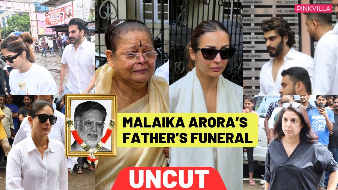 Malaika Arora Father Funeral: Malaika & Her Mom BREAKDOWN | Farah Khan ...