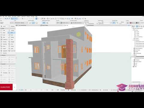 HOW TO CREATE COLUMN DESIGN IN ARCHICAD - YouTube