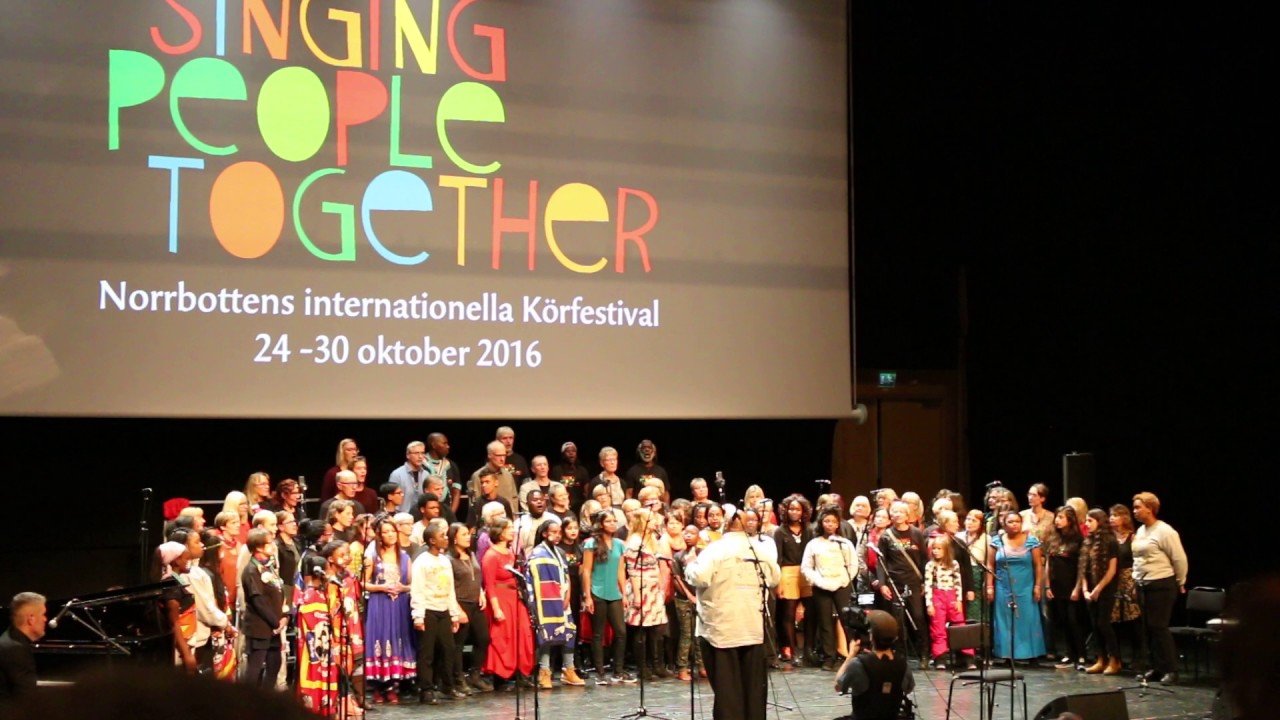 McMain "Singing Mustangs" in Lulea, Sweden: I Will Sing Hallelujah ...