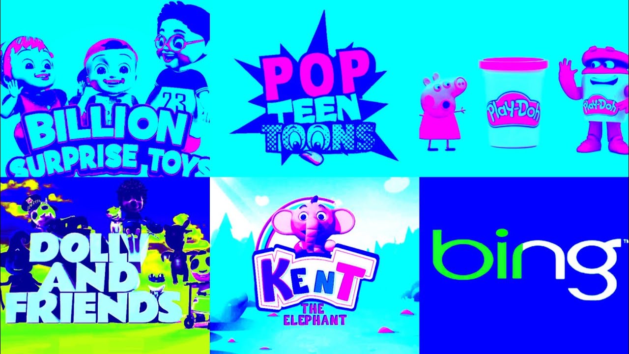 Best logo animation compilation Effects(Billion Surprise Toys, bing ...