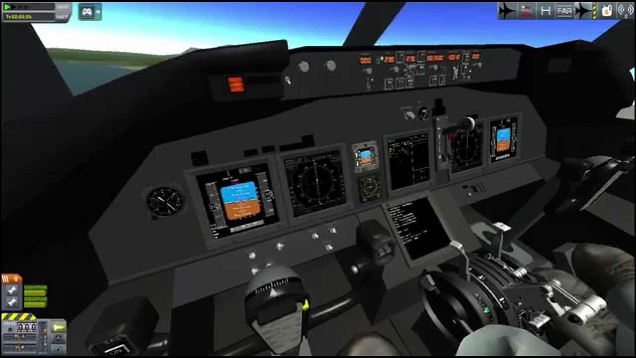 Kerbal Space Program ILS Landing - YouTube