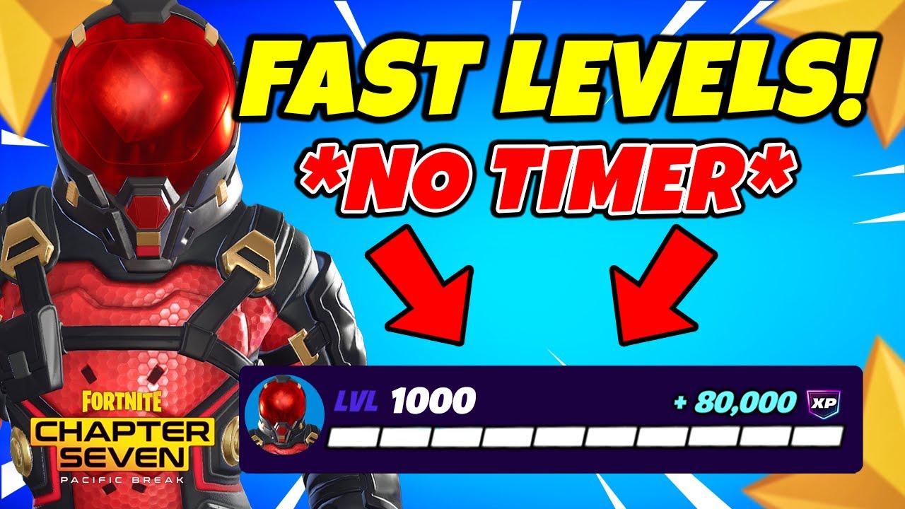 *NEW* NO TIMER Fortnite XP MAP How To LEVEL UP FAST in Fortnite CHAPTER ...