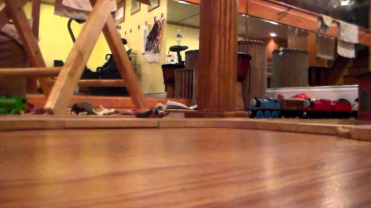 Thomas and the breakdown train Ringo Starr us wooden remake - YouTube