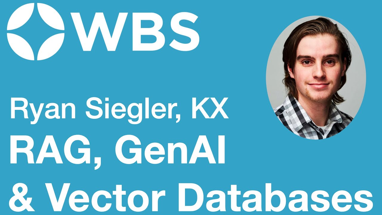 Rag Genai And Vector Databases Ryan Siegler Youtube 7680