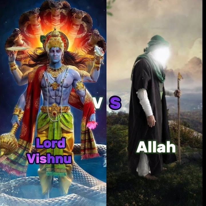 Lord Vishnu VS Allah 🕉️/☪️. Who Win 🤔// wait // #Vishnu #Allah #Sanatan @itzrkcreation8499 - YouTube