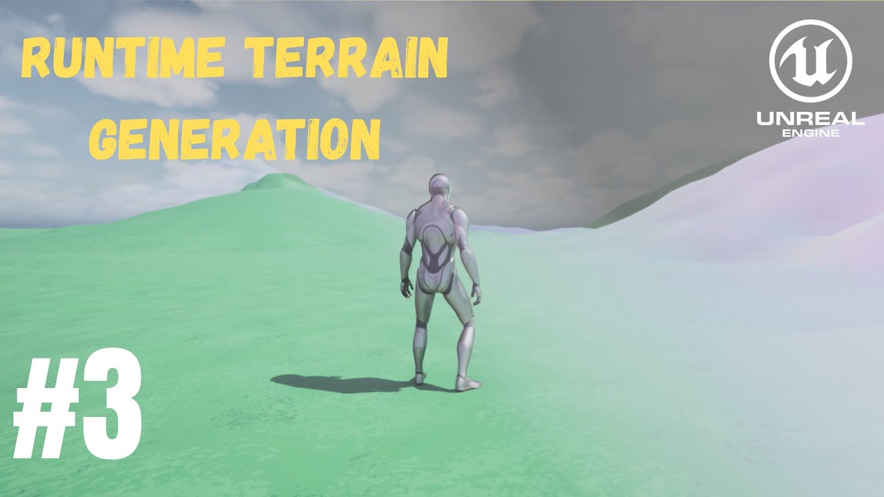 UE5 Procedural Terrain Generation with Blueprints #3 - UVs and Normals ...
