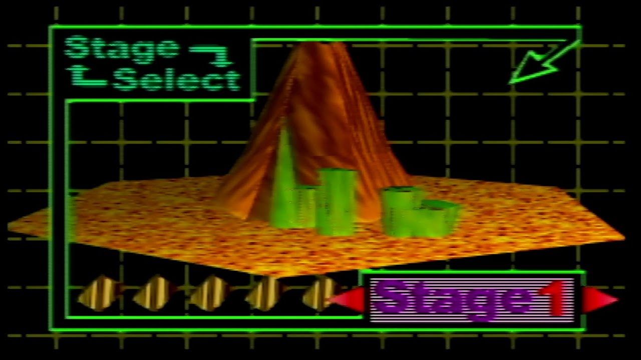 Bomberman 64 (N64) Walkthrough / Red Mountain - Stage 1 - Hidden Gold ...