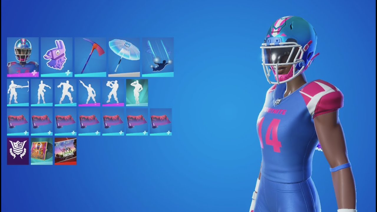 PUNT PARAGON Skin Showcase with Edit Styles in Fortnite - YouTube