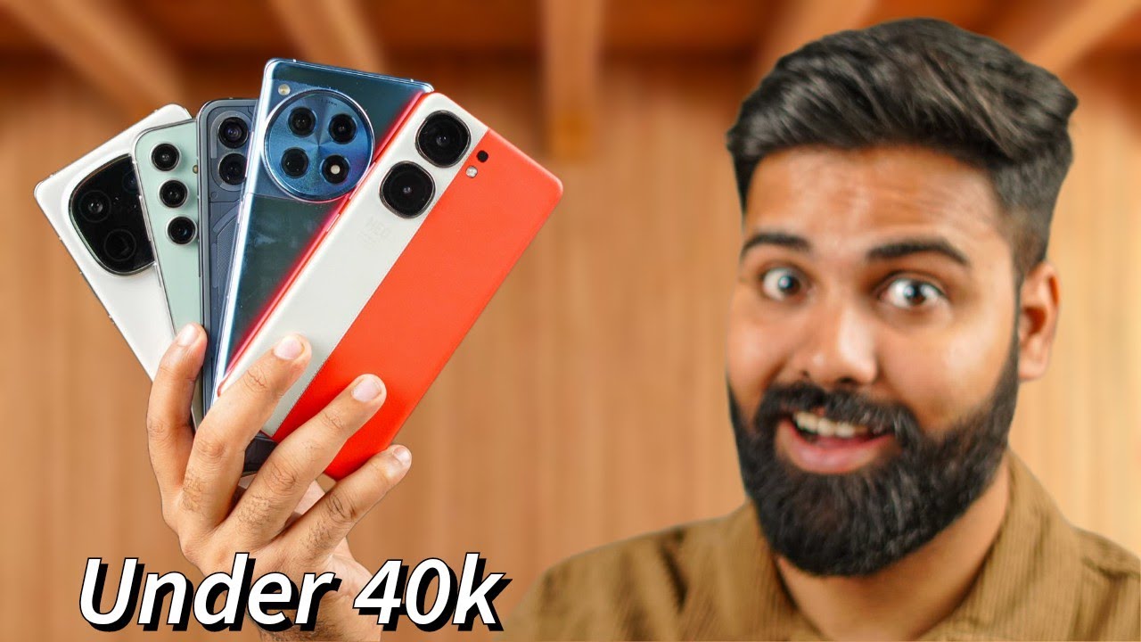 Top 5 BEST PHONE for YOU Under ₹40,000 - YouTube