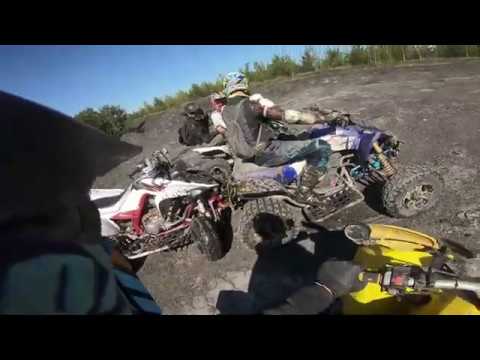 Yamaha Raptor 700 CRASH!! Kaskader wkurzył się, KU*WA KU*WA!! 18+ 1440p ...