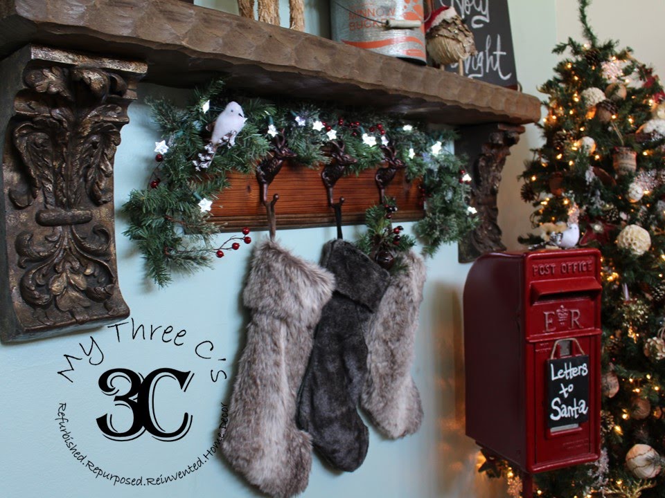 Christmas Stocking Hanger DIY Using Scrap Wood and my Ryobi Tools - YouTube