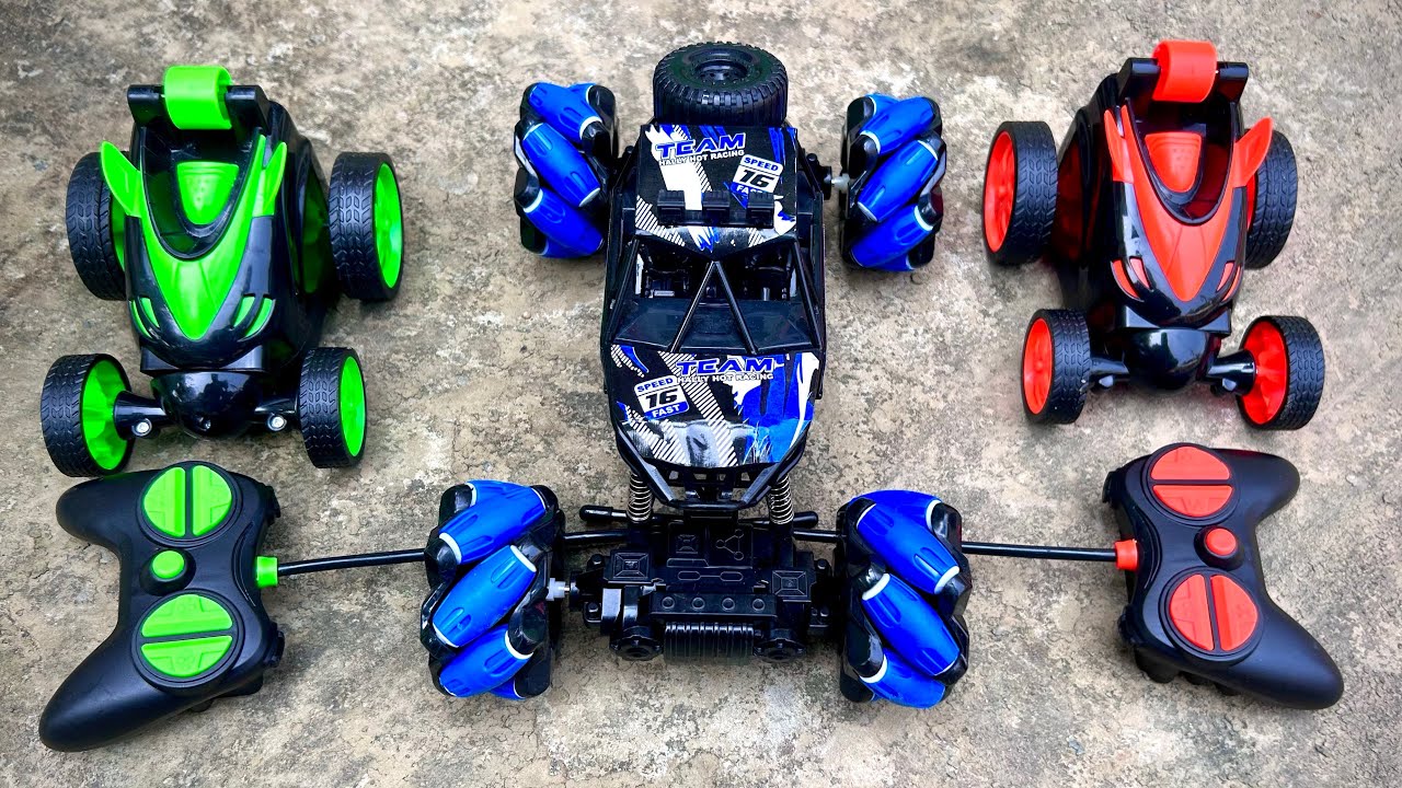 RC Stunt Car 360° Rotation Radio Control Car | RC Drift Climbing 4×4 ...